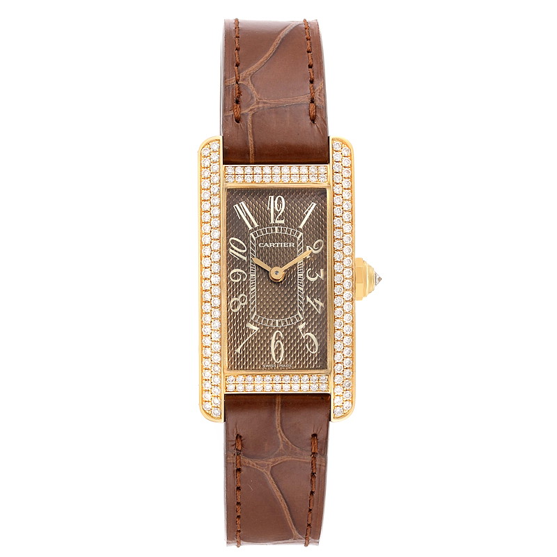 Cartier Tank Americaine Yellow Gold 2482 | Stock 28708 | SwissWatchExpo
