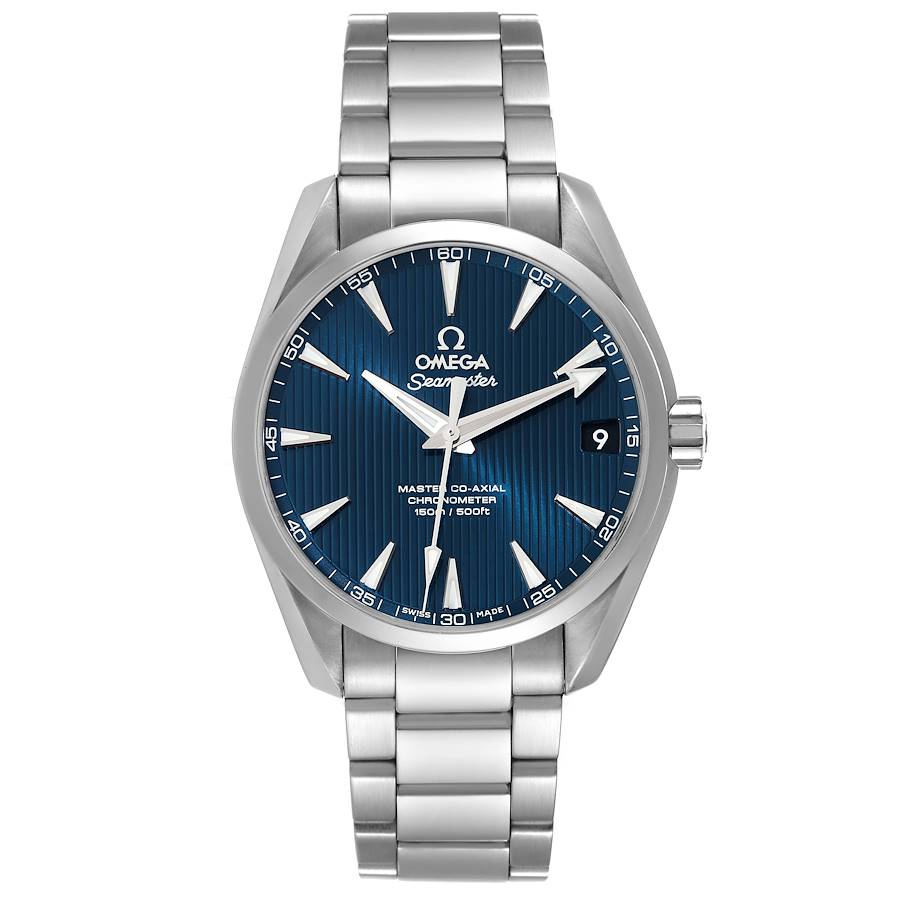 Omega Seamaster Aqua Terra Blue Dial Steel Watch 231.10.39.21.03.002 ...