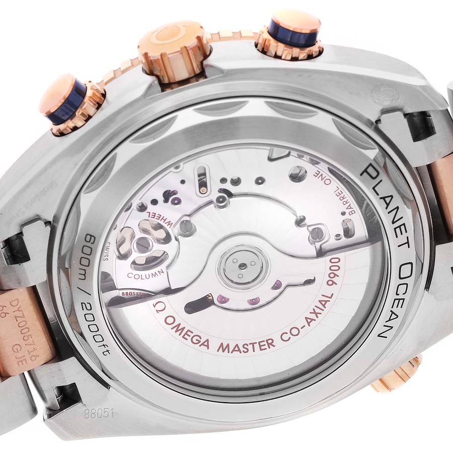 Omega Planet Ocean Steel and Gold (two tone) 215.20.46.51.03.001 ...