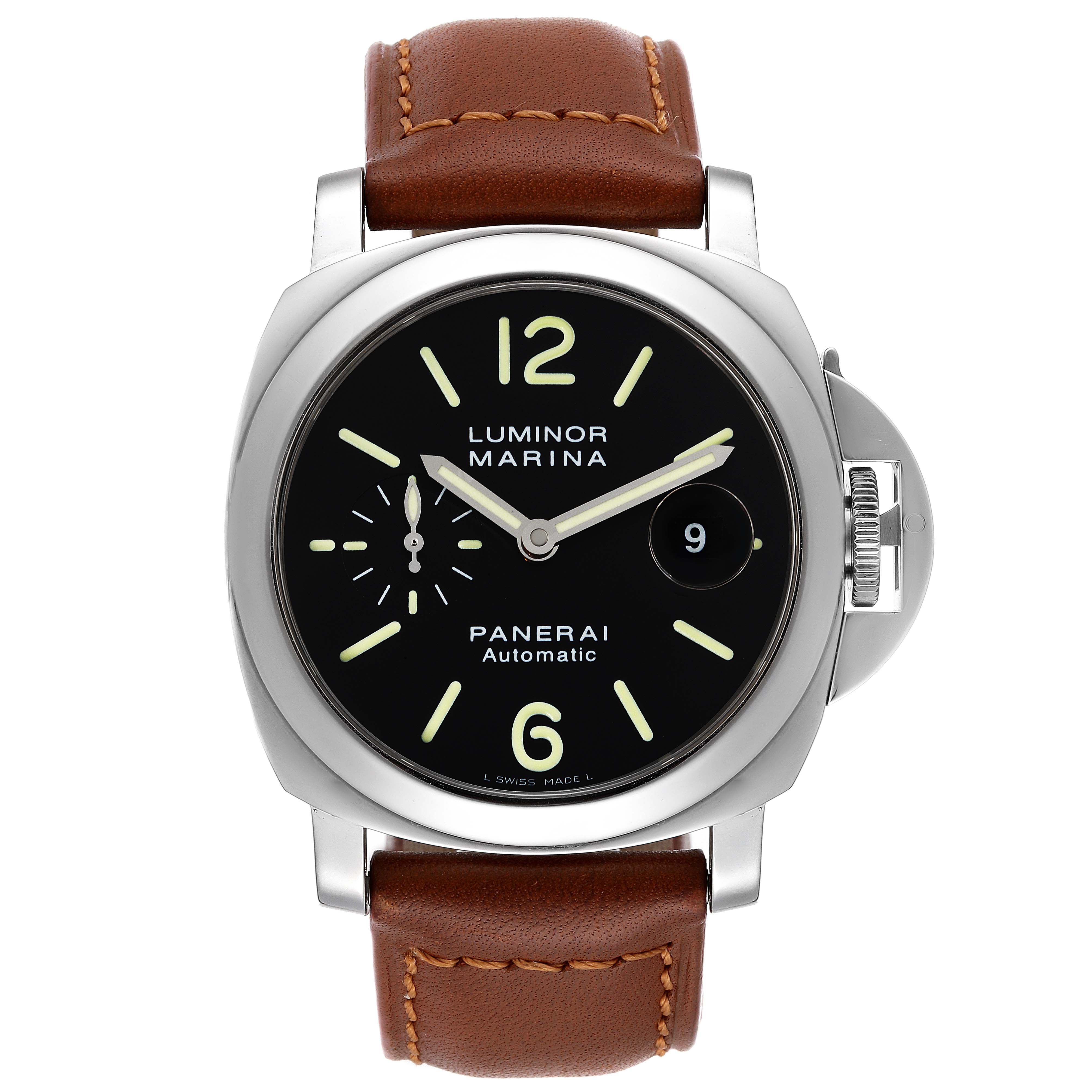 Panerai Luminor Stainless Steel PAM00104 | Stock 44871 | SwissWatchExpo