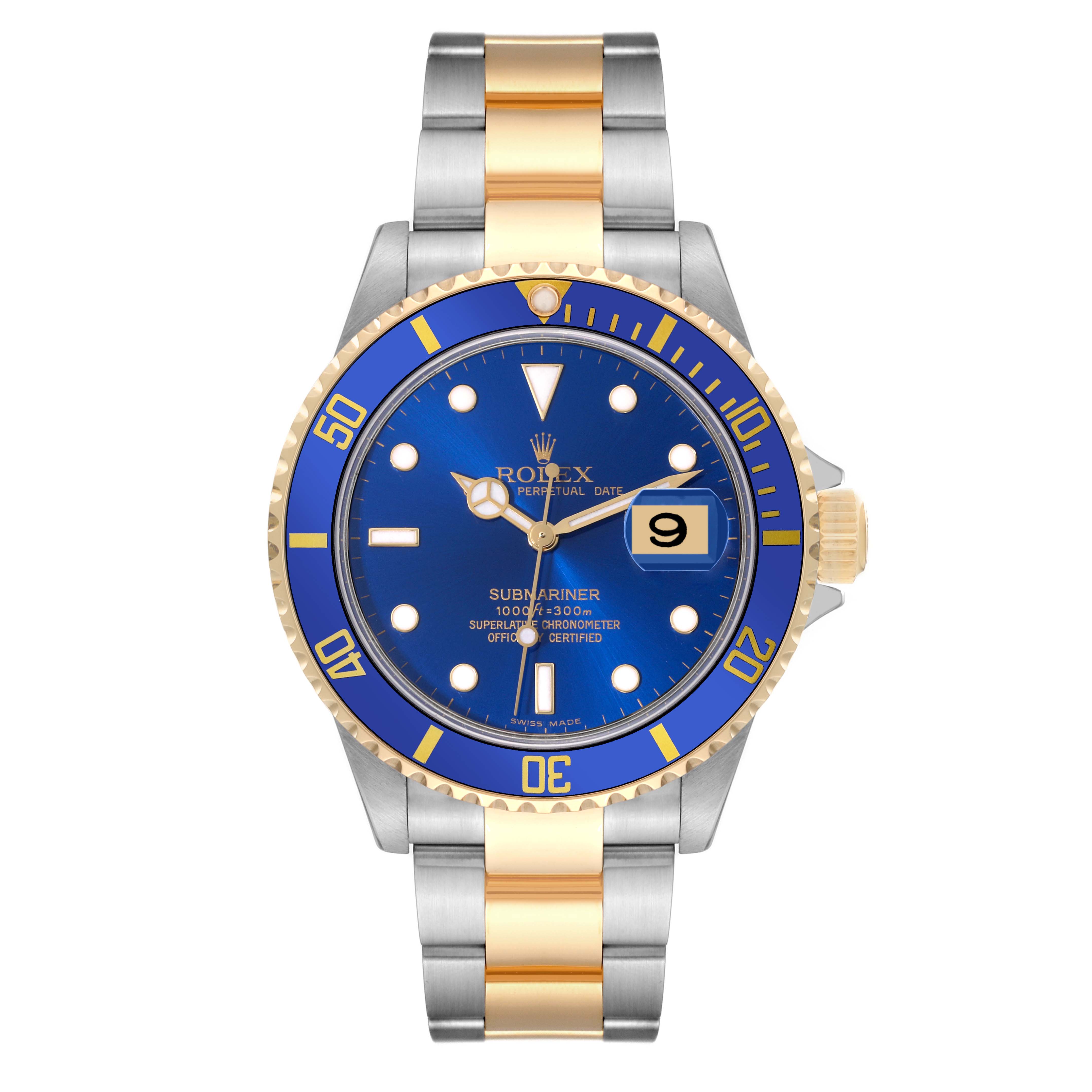 Rolex Submariner Steel and Gold (two tone) 16613 | Stock 63443 | SwissWatchExpo