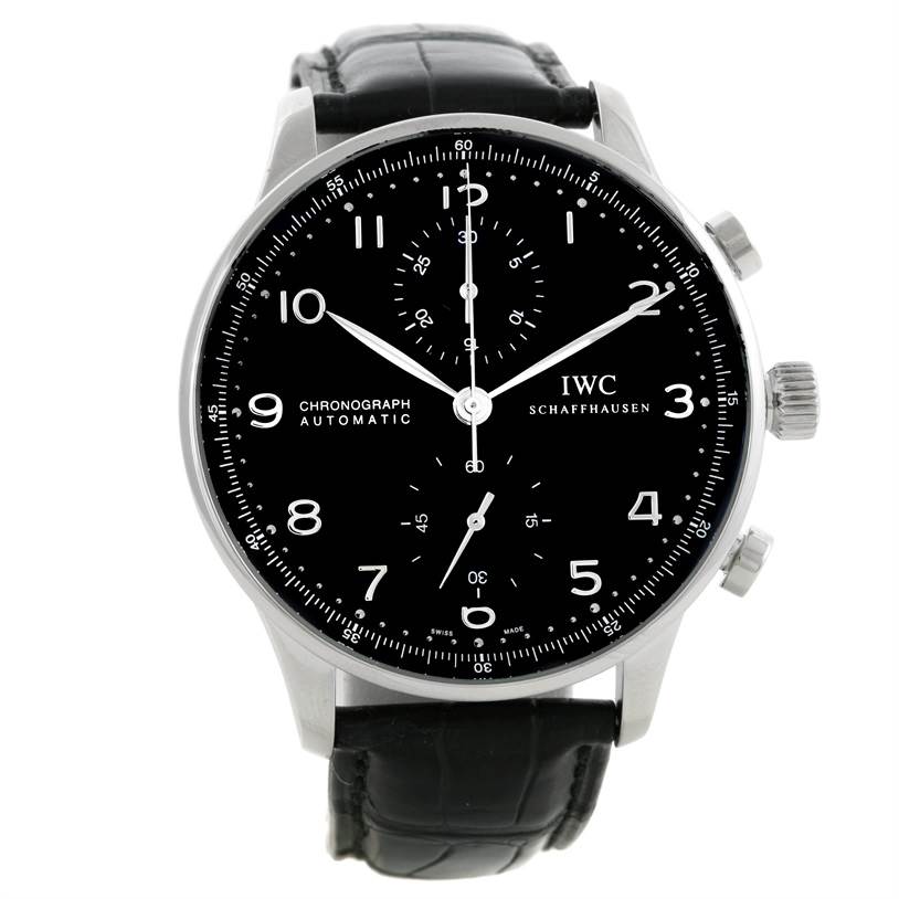 IWC Portuguese Chrono Automatic Steel Mens Watch IW371438 | SwissWatchExpo
