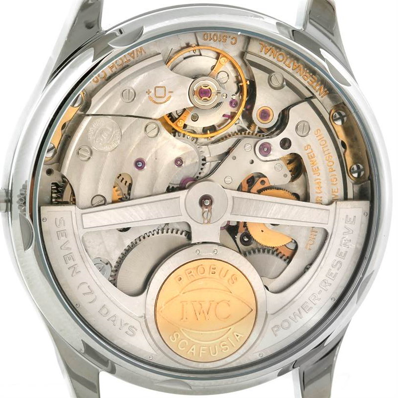 IWC Portuguese Stainless Steel IW500107 | Stock 9306 | SwissWatchExpo