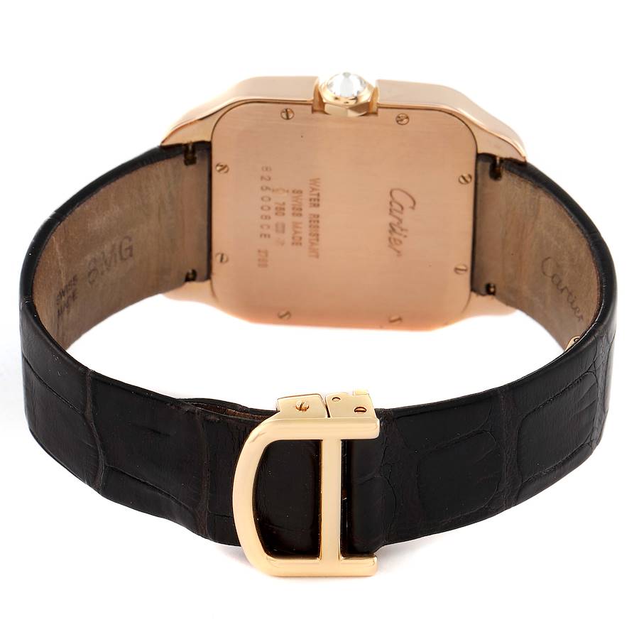 Cartier Santos Dumont Rose Gold WH100351 | Stock 46155 | SwissWatchExpo