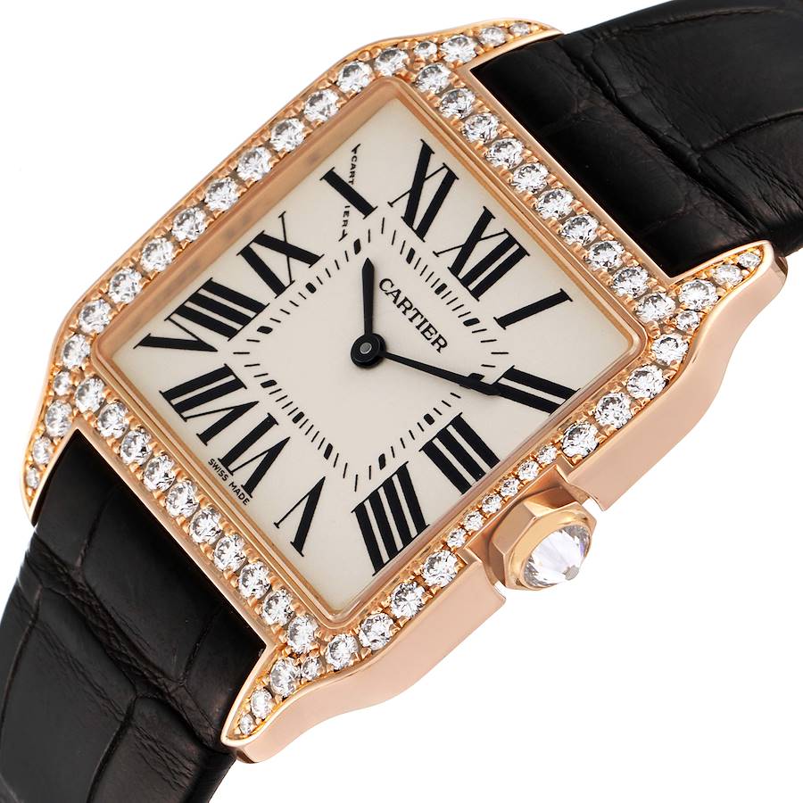 Cartier Santos Dumont Rose Gold WH100351 | Stock 46155 | SwissWatchExpo