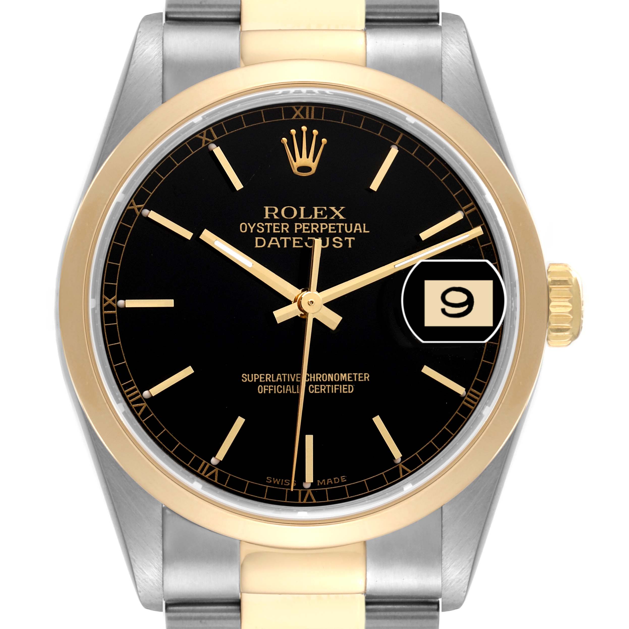 Rolex Datejust Steel and Gold (two tone) 16203 | Stock 55221 ...