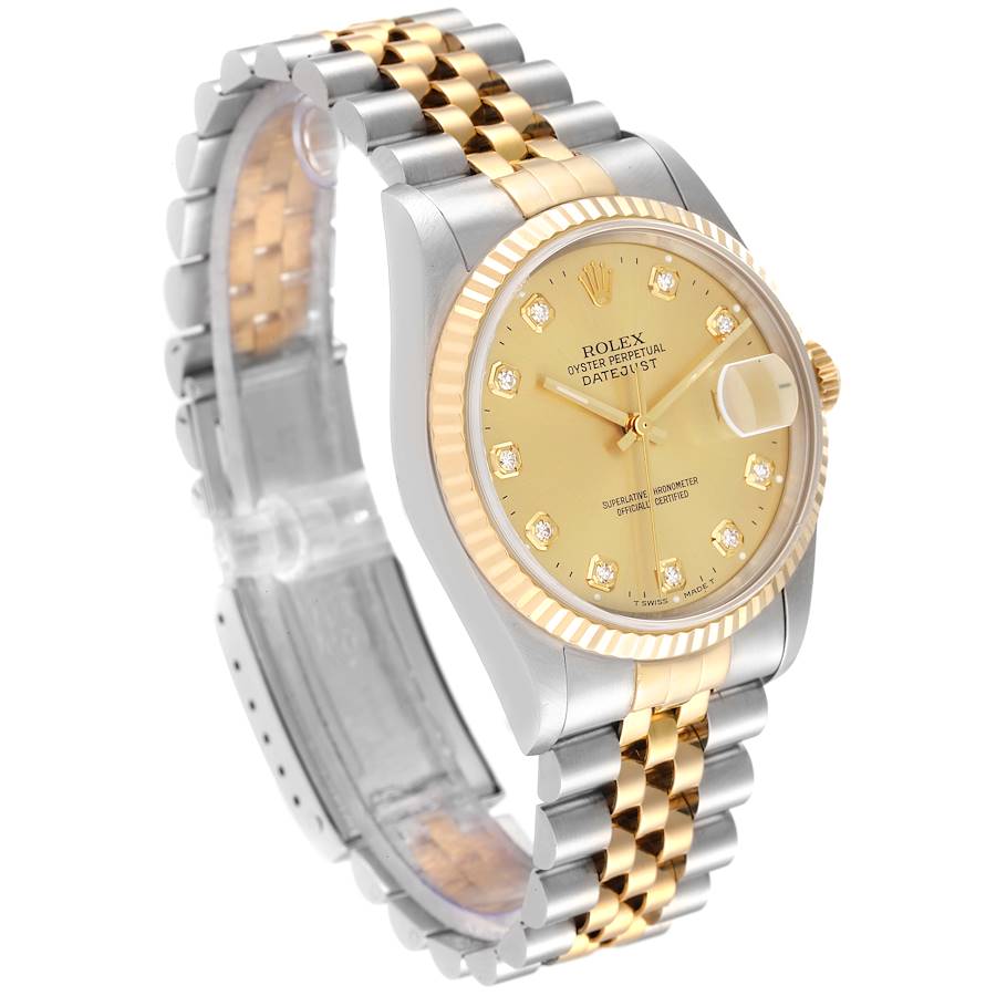 Rolex Datejust Steel and Gold (two tone) 16233 | Stock 46165 ...