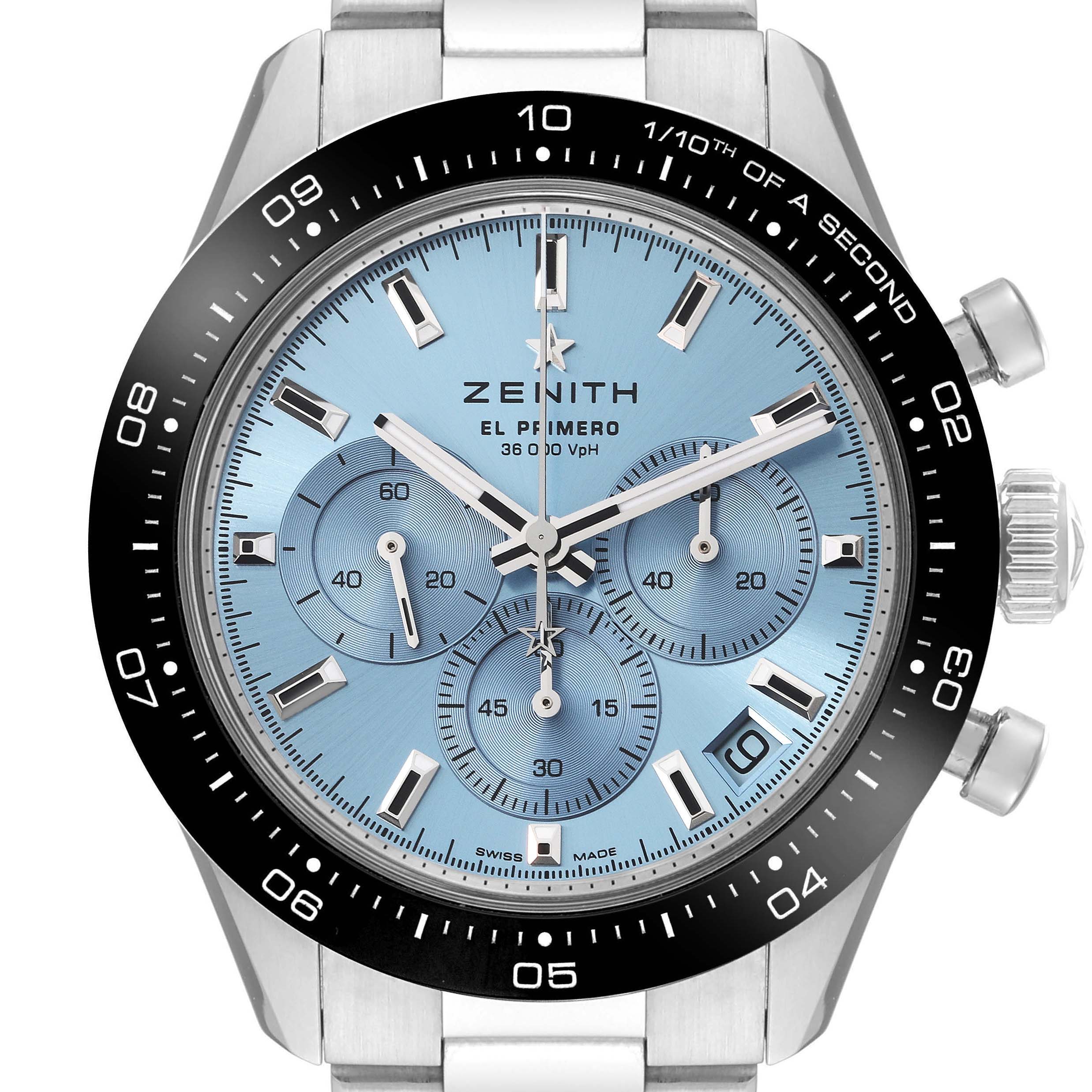 Buy Zenith Chronomaster Stainless Steel 03.3105.3600/52.M3100 ...