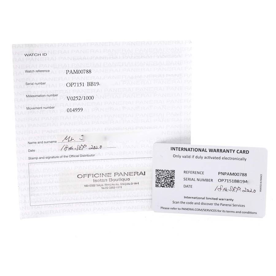 Panerai Luminor Ceramic PAM01275 | Stock 46305 | SwissWatchExpo