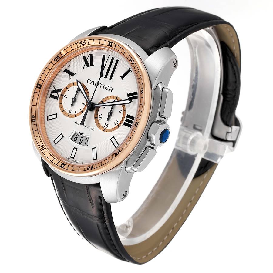 Cartier Calibre de Cartier Steel and Gold (two tone) W7100042 | Stock ...