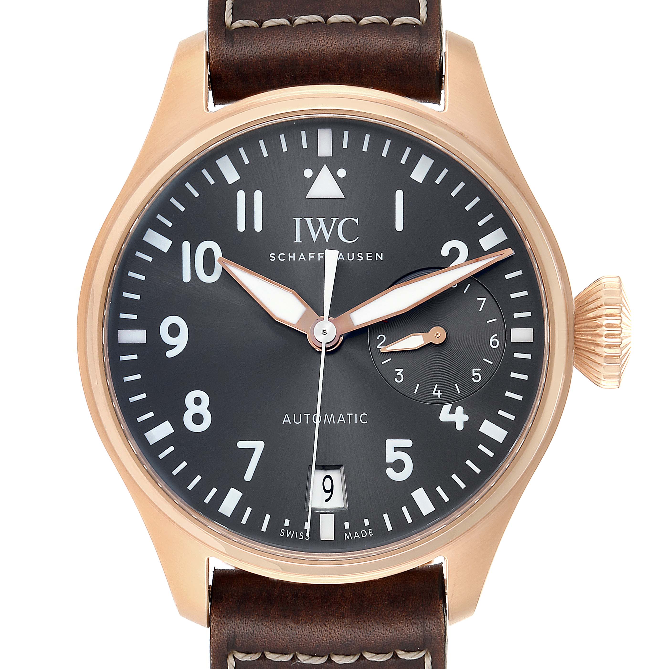 IWC Pilot Rose Gold IW500917 | Stock 29667 | SwissWatchExpo