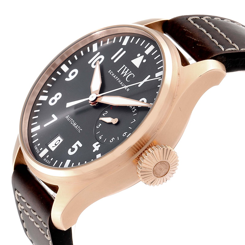 IWC Pilot Rose Gold IW500917 | Stock 29667 | SwissWatchExpo