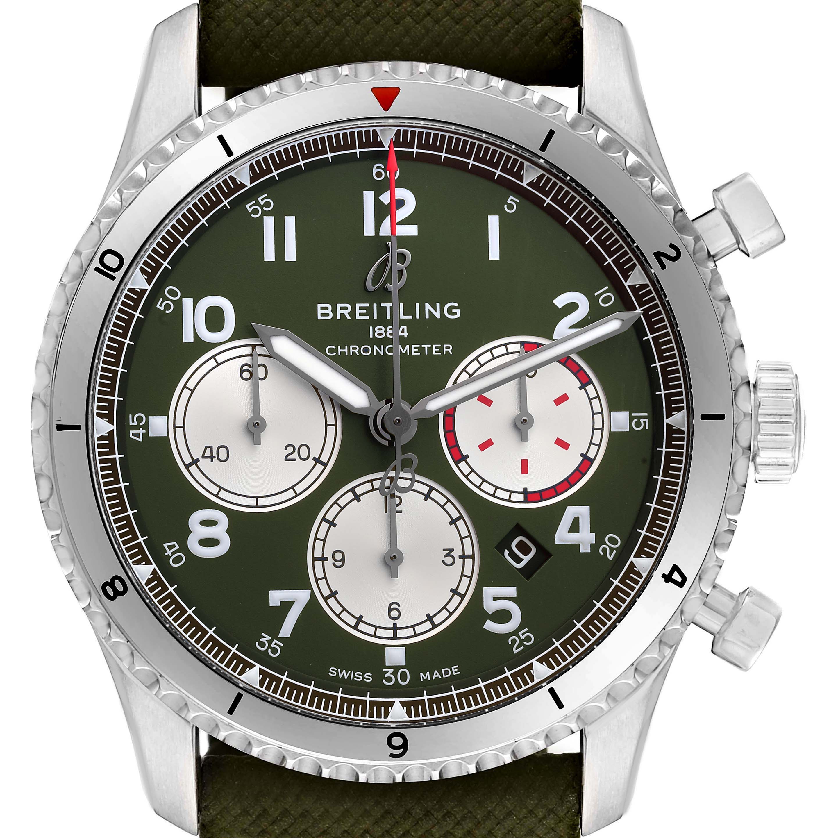 Breitling Aviator Stainless Steel AB01192A1L1X1 | Stock 46515 ...
