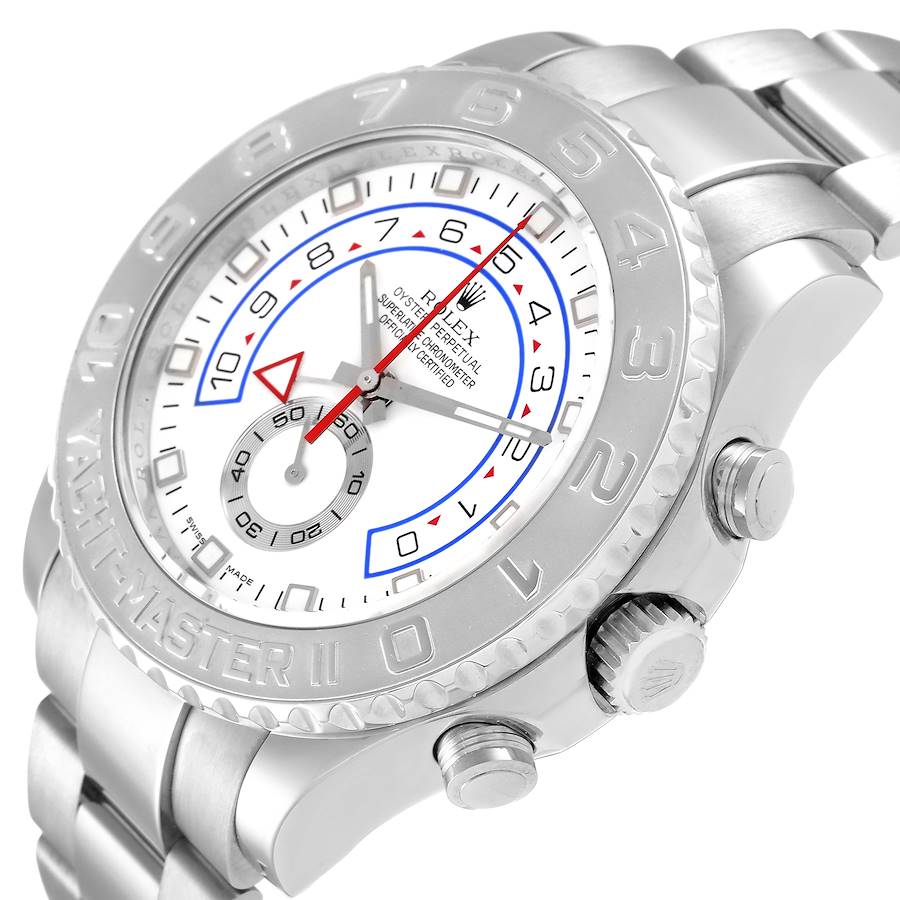 Rolex Yacht-Master White Gold 116689 | Stock 46460 | SwissWatchExpo