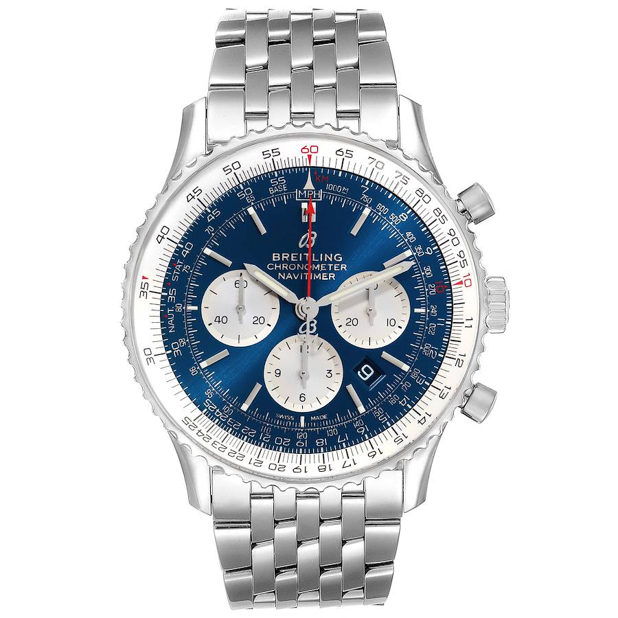Breitling Navitimer Stainless Steel AB0127211C1A1 | Stock 46228 ...