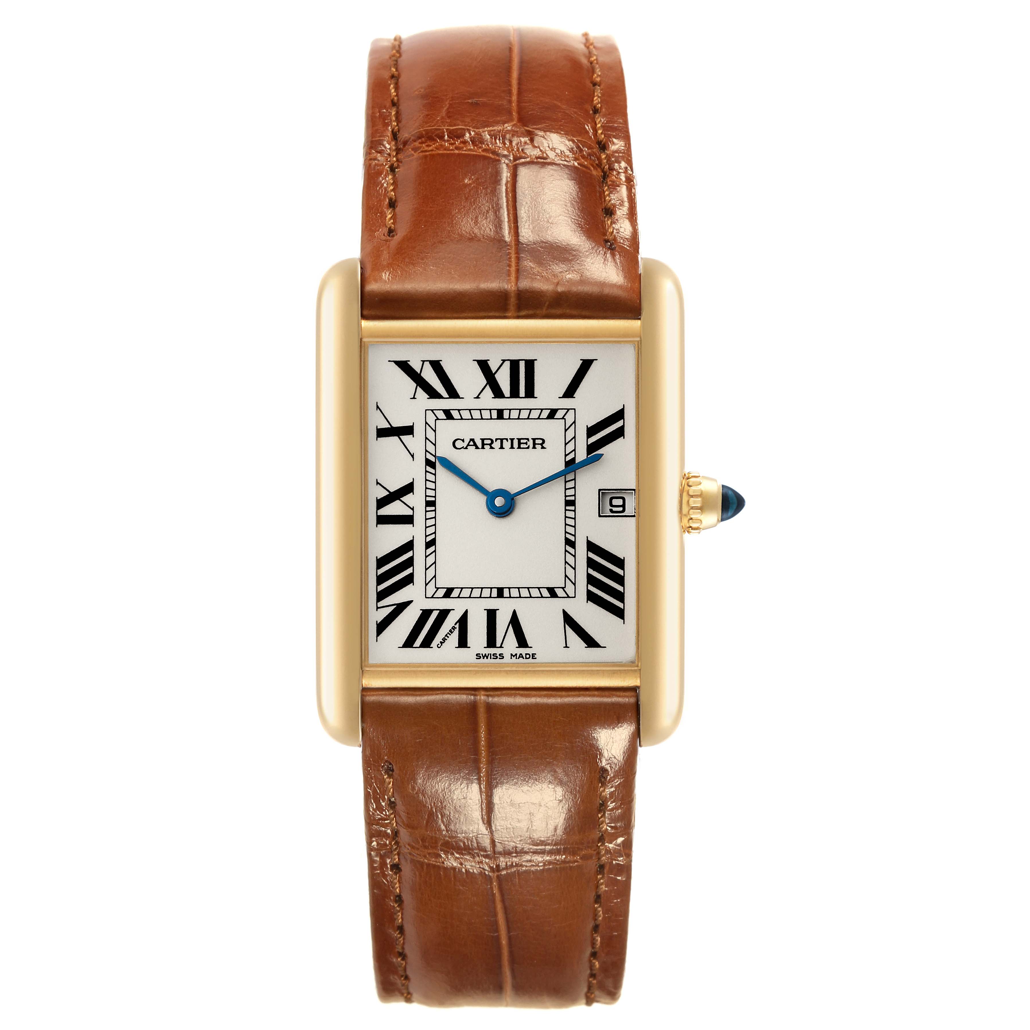 Cartier Tank Louis Yellow Gold W1529756 | Stock 64334 | SwissWatchExpo