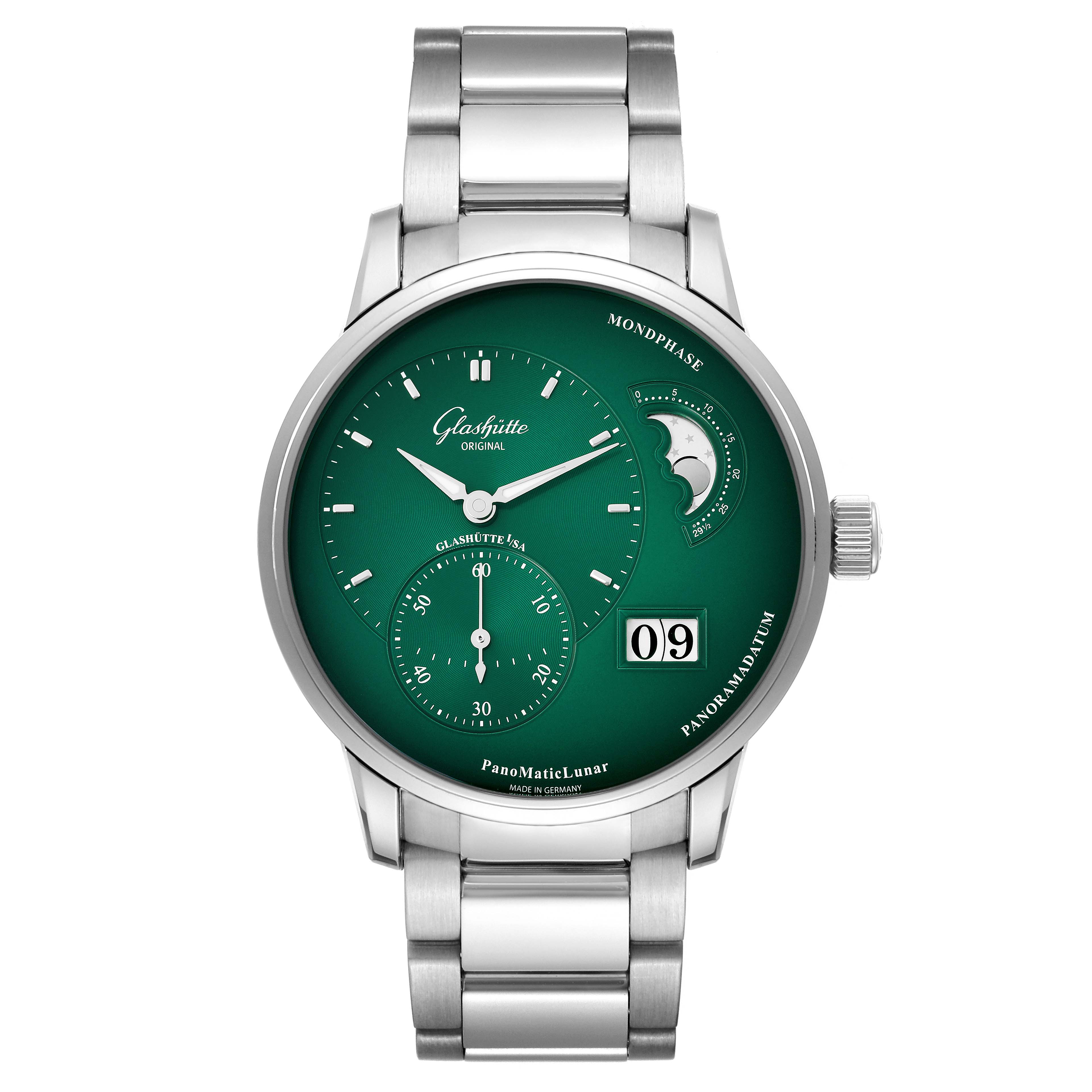 Glashutte Pano Stainless Steel 1-90-02-13-32-70 | Stock 64813 ...