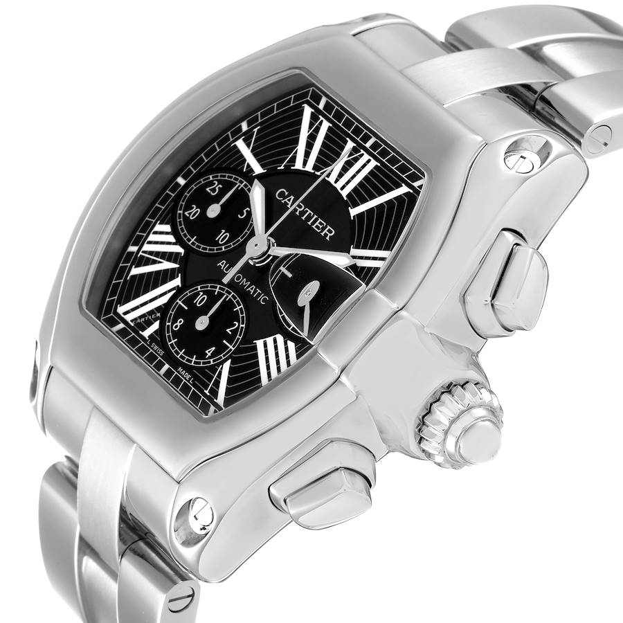 Cartier Roadster Stainless Steel W62020X6 | Stock 45316 | SwissWatchExpo