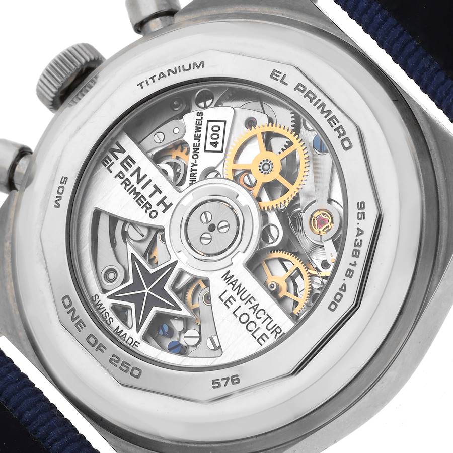 Zenith Chronomaster Titanium 95.A3818.400/51.M3818 | Stock 64825 | SwissWatchExpo