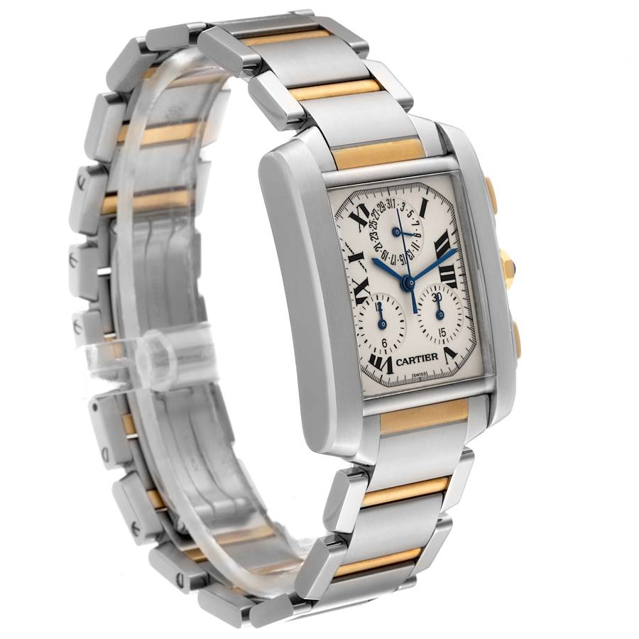Cartier Tank Francaise Steel and Gold (two tone) W51004Q4 | Stock 18722 ...