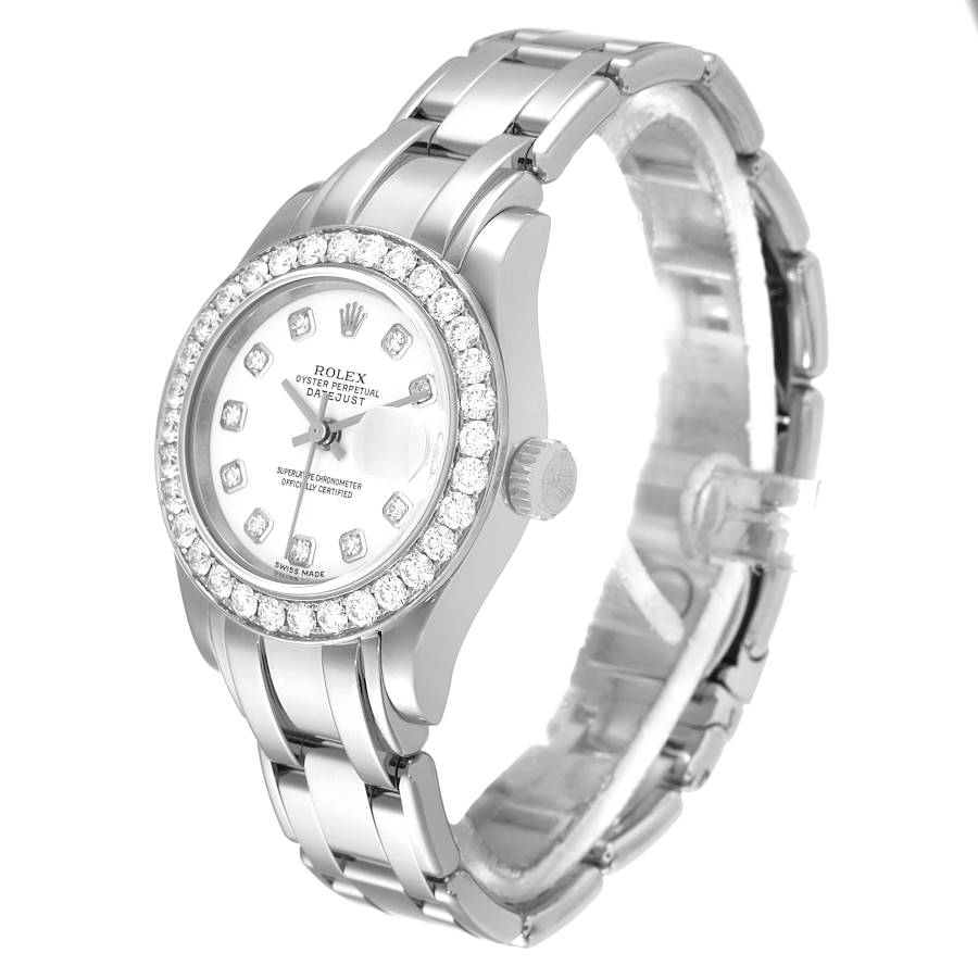 Rolex Pearlmaster White Gold 80299 | Stock 45676 | SwissWatchExpo