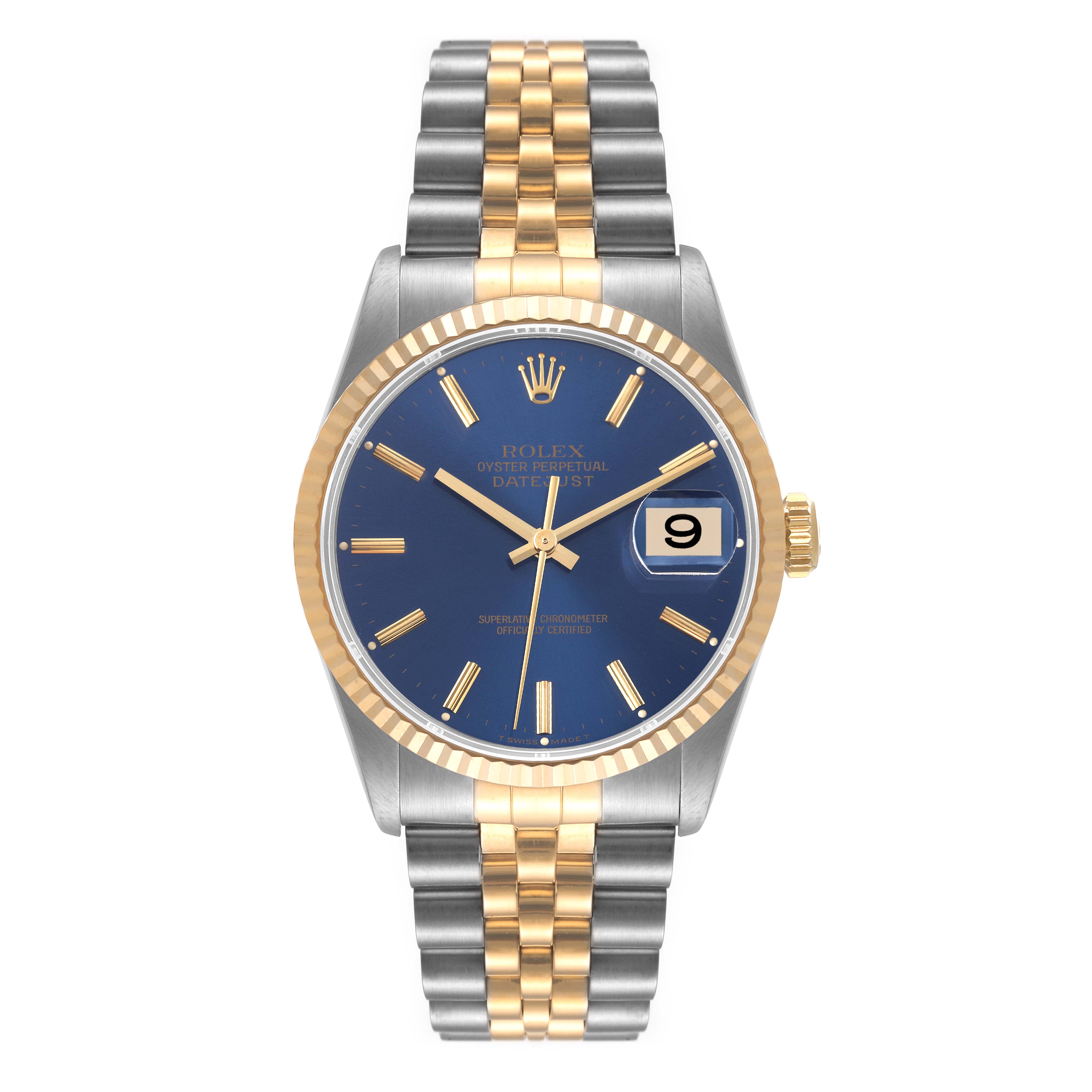 Rolex Datejust Steel and Gold (two tone) 16233 | Stock 45523 ...