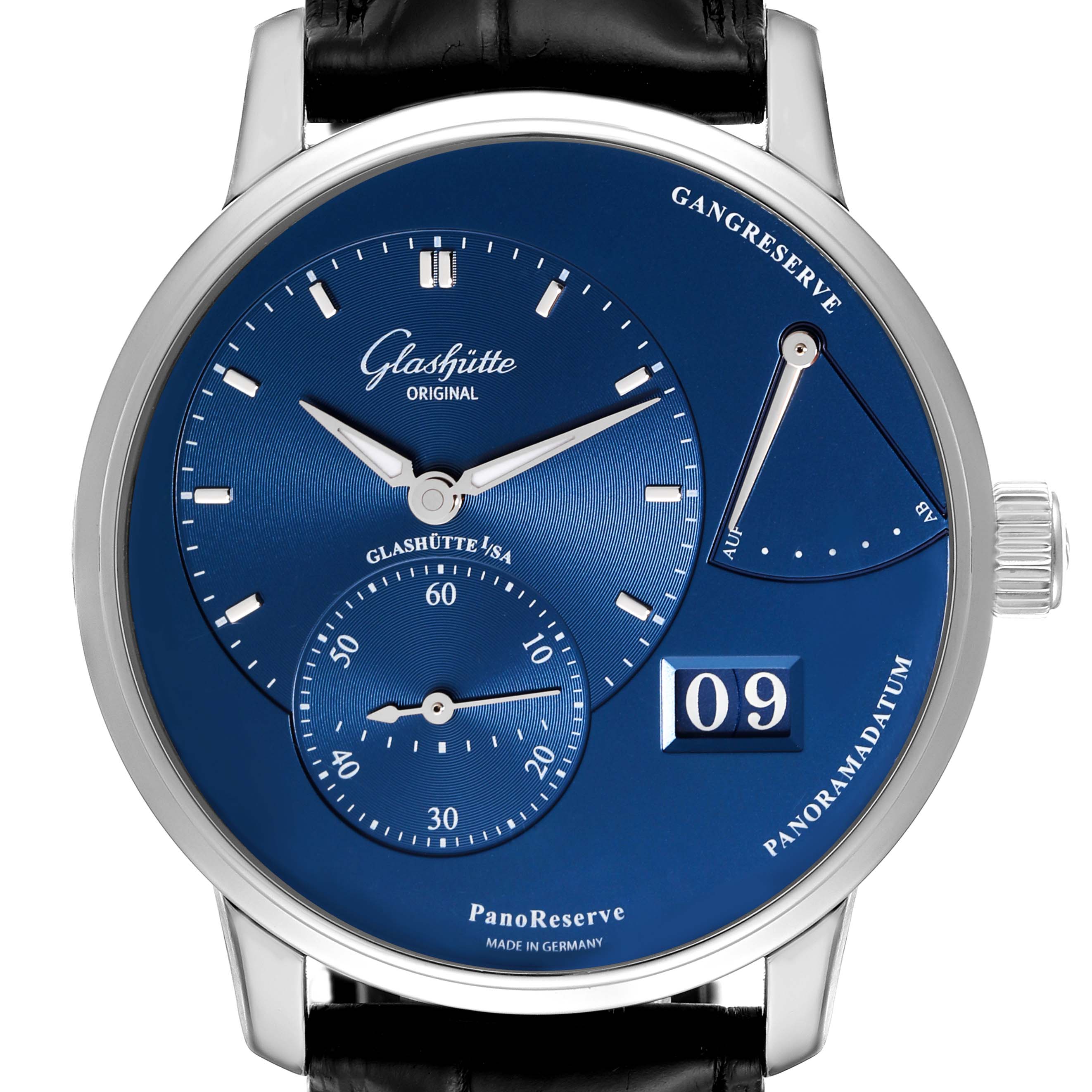 Glashutte Pano Stainless Steel 1-65-01-26-12-35 | Stock 55121 | SwissWatchExpo