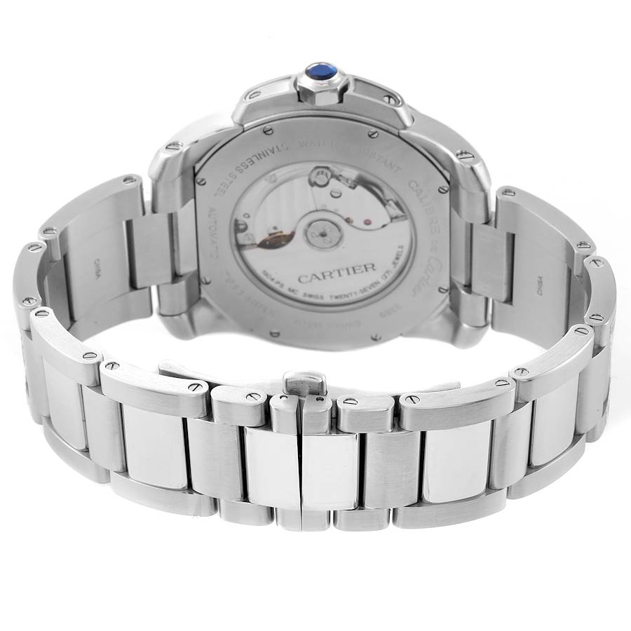 Cartier Calibre de Cartier Stainless Steel W7100015 | Stock 45034 ...