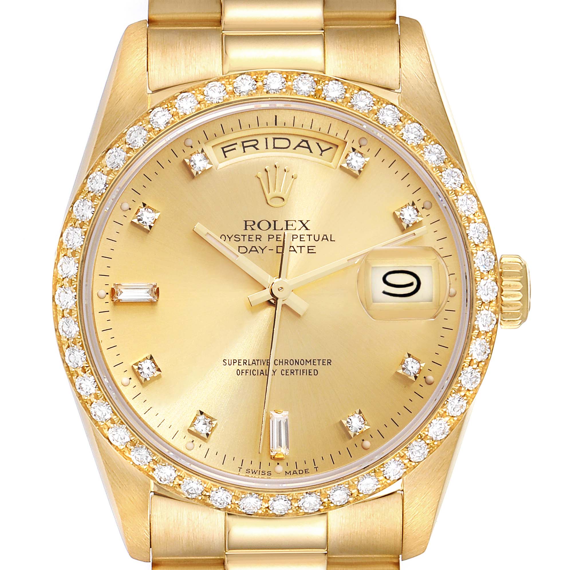 Buy Rolex President Yellow Gold 18348 | SwissWatchExpo